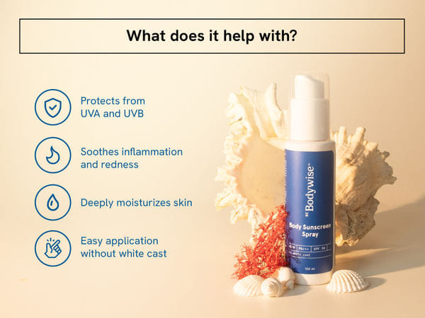 Buy Body Sunscreen Spray with SPF 50- Be Bodywise